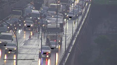 Acidente Na Rodovia Castello Branco Causa Congestionamento Em Barueri