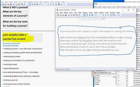 Using Journals To Streamline Sharing Results With Jmp Users Jmp User