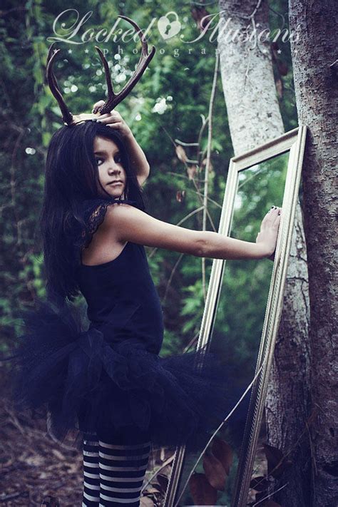Deer Goth Girl By Lockedillusions On Deviantart