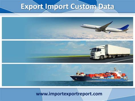 Ppt Import Export Custom Data Importexportreport Powerpoint