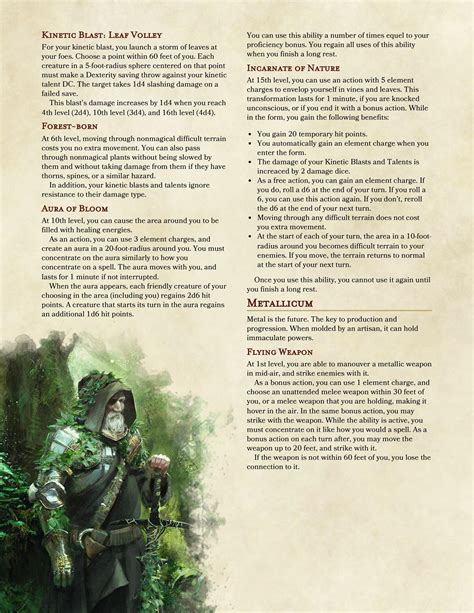 Feders Elementalist Class V 1 1 0 Unleash The Primal Powers Of The Elements With This New