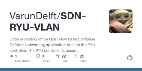 Github Varundelftsdn Ryu Vlan Code Repository Of The Openflow Based