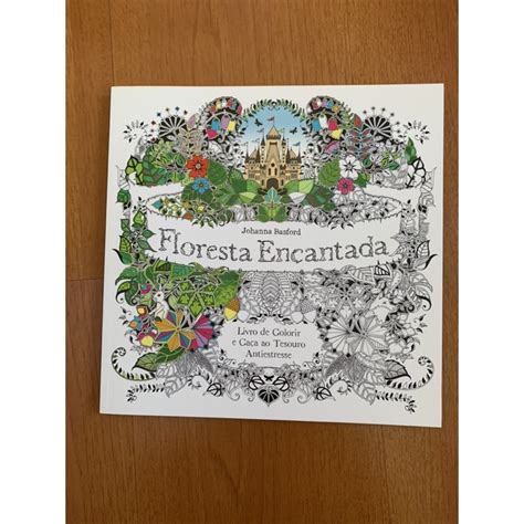 Livro De Colorir Floresta Encantada Shopee Brasil