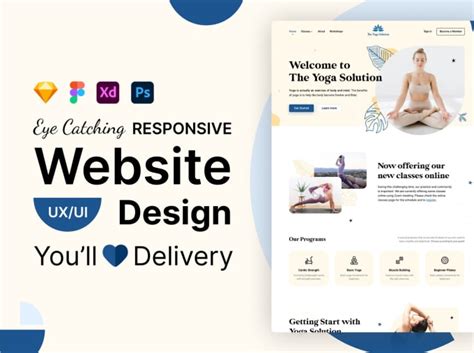 Do Ui Ux Responsive Website Design In Figma By Adebudiman Fiverr