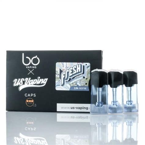 Bo Vaping Bo Caps Prefilled Liquid Vape Pods 3 Pack