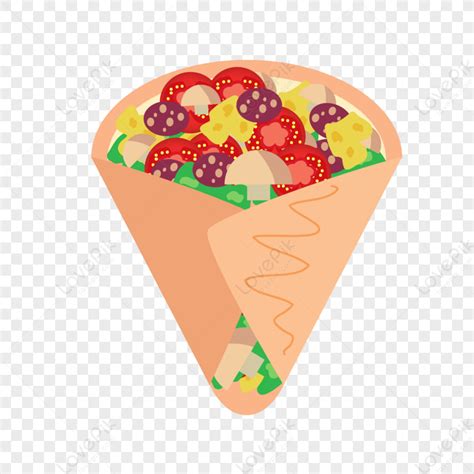 야채 맛 크레페배가신선한먹다 Png 일러스트 무료 다운로드 Lovepik