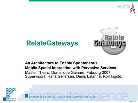 An Architecture To Enable Spontaneous Mobile Spatial Interaction With