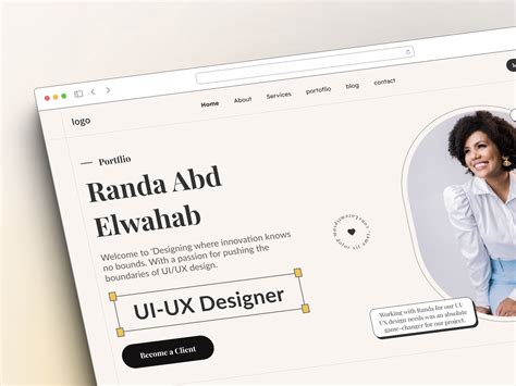 Ui Ux Desginer Portfolio Figma