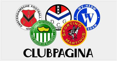 Overzicht Van Voetbalclubs In Amsterdam