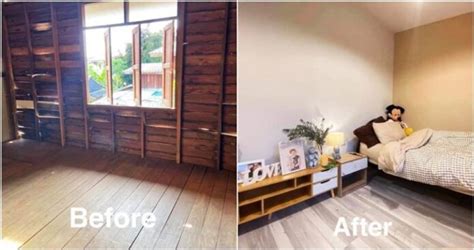 แชร์ไอเดียรีโนเวท เปลี่ยน “ห้องเก่าๆ” ในบ้านไม้ กลายเป็นห้องนอนมินิมอล