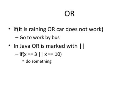 Programming With Java The Basics Ppt