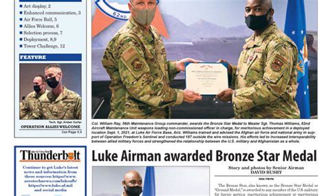 Thunderbolt Digital Edition October 2021 The Thunderbolt Luke AFB