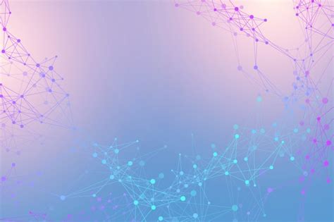 Structure Molecule And Communication Dna Atom Vector Image