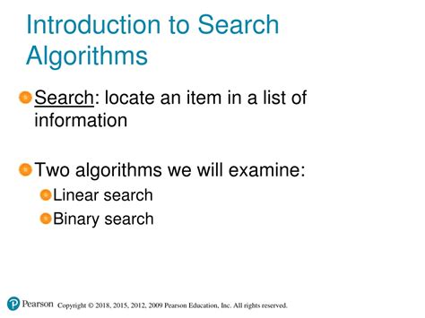 Ppt Introduction To Search And Sort Algorithms Powerpoint Presentation Id