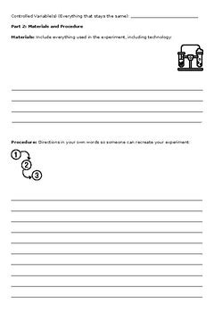 Lab Report Template Word By Kathia Cortez TPT