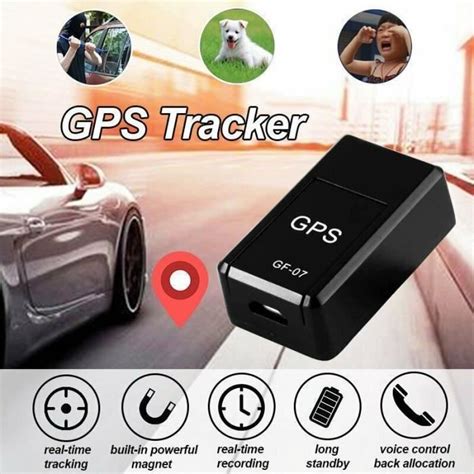 GF Traqueur GPS Voiture Traceur Localiser Moto Véhicule Camion Vélo Longue Durée en