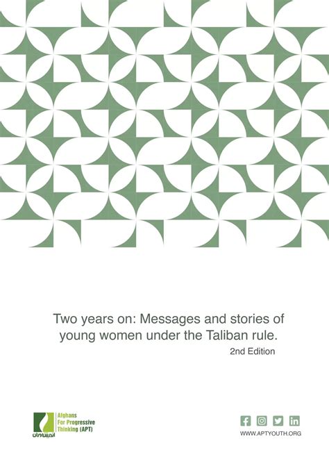 Two Years On Messages And Stories Of Young Women Under The Taliban