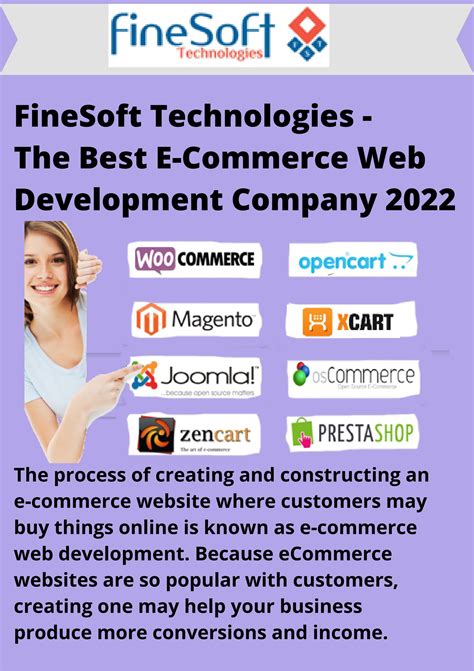 FineSoft Technologies The Best E Commerce Web Development Company By
