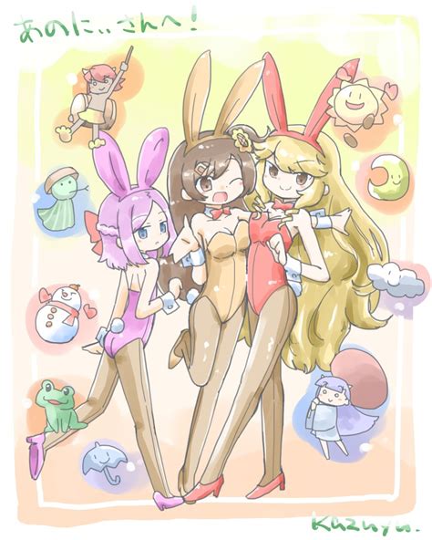 大空ひまわり on Twitter RT anonymous no23 かずゆさん kazuyu06にSkebで大空三姉妹 バニー を