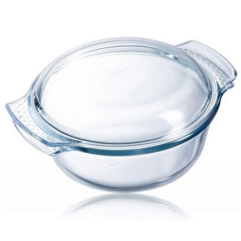 Йенска тенджера с капак 5 1 л 32х26 см кръгла Classic Easy Grip Pyrex цена от 47 50 лв в