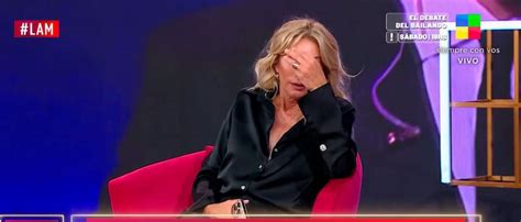Yanina Latorre se descompensó y se retiró de LAM Hace unos días que