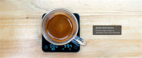 Miicoffee Minipress Coffee Scale Espresso Scale With Timer Touch Sensor And Silicone Cover