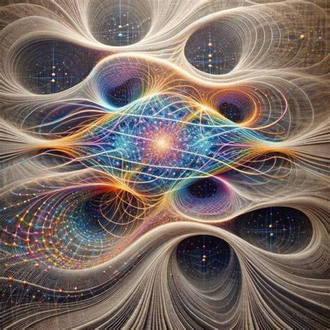 Entangled Dimensions A Quantum Fabric Quantum Entanglement Quantum