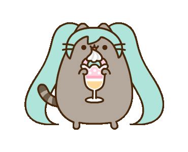Post By Lovelysticker · 8 Images Pusheen Stickers Hatsune Miku Miku