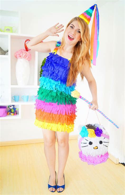 Diy Piñata Costume · How To Make A Full Costume · Papercraft On Cut Out