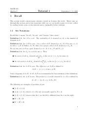 Introduction to Set Notations and Common Sets in Algebra I | Course Hero