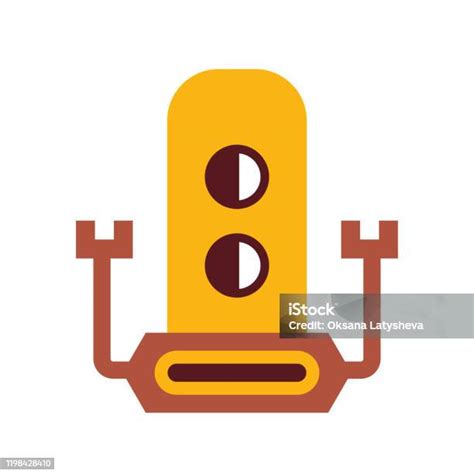 Simbol Robot Kartun Warna Ilustrasi Stok Unduh Gambar Sekarang