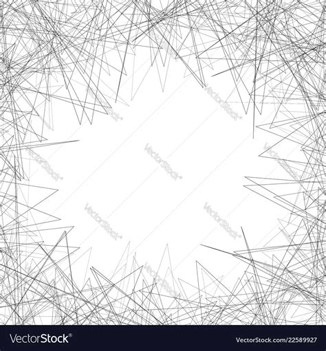 Random Edgy Shapes At Artworks Edges Geometric Vector Image