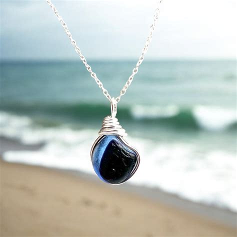Rare Multicolour Seaham Sea Glass Pendants Sea Dreams Jewellery