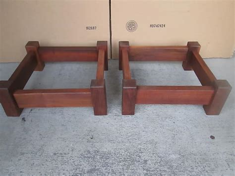 Solid Walnut Speaker Stands Reverb