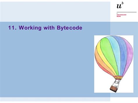 Working With Bytecode Ppt