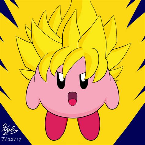 Saiyan Kirby By Coolman6446 On Deviantart
