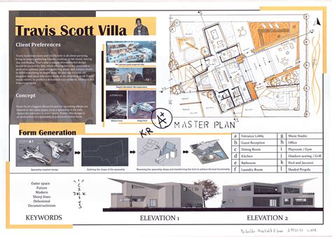 Deconstructivism Villa Project On Behance