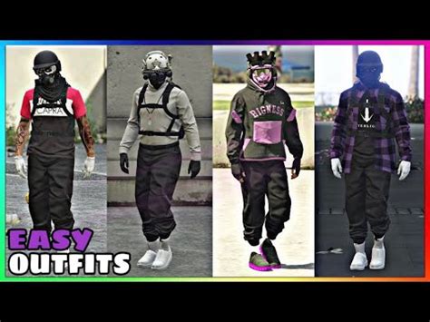 Top Best Easy To Make Male Tryhard Black Jogger Outfits GTA Online YouTube