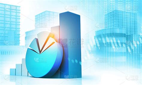 金融增长图表与股票市场投资