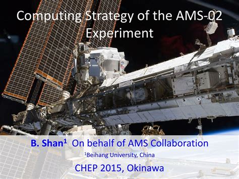 Ppt Ams 02 Experiment Computing Strategy Data Flow Parallelization