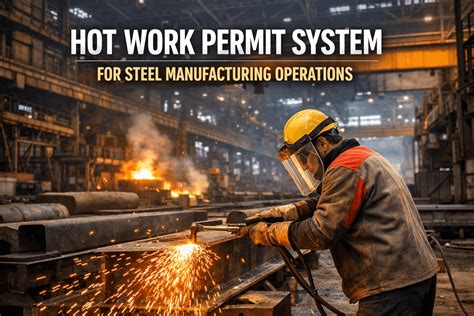 Hot Work Permit System For Steel Manufacturing Operations