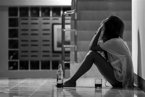 Girl Drinking Liquor