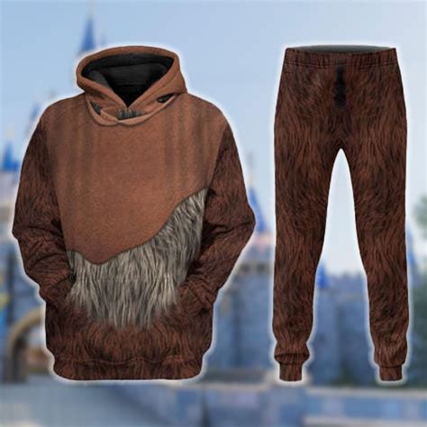 Ewok 3d Halloween Costume Hoodie Star Wars 3d Cosplay Costume Hoodie
