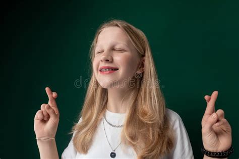 Woman Making Peace Sign With Hands Stock Image Image Of Activism
