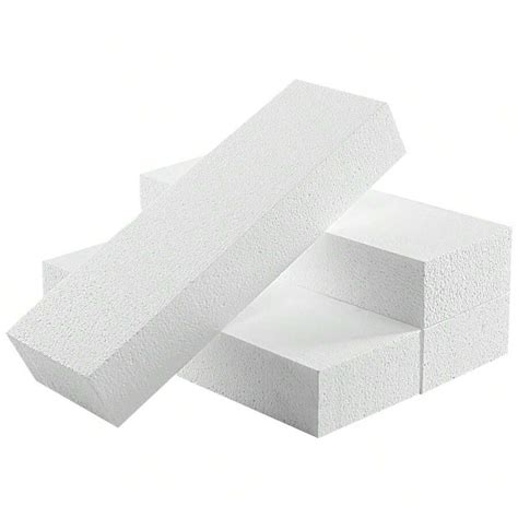 White Craft Foam Block Polystyrene Brick For The Arts And Crafts