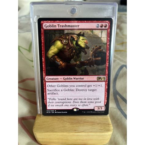 การ์ด Mtg Goblin Trashmaster Red Magic The Gathering Edh รุ่น Core Set