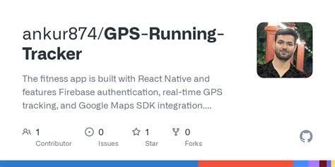 Github Ankur874gps Running Tracker The Fitness App Is Built With React Native And Features