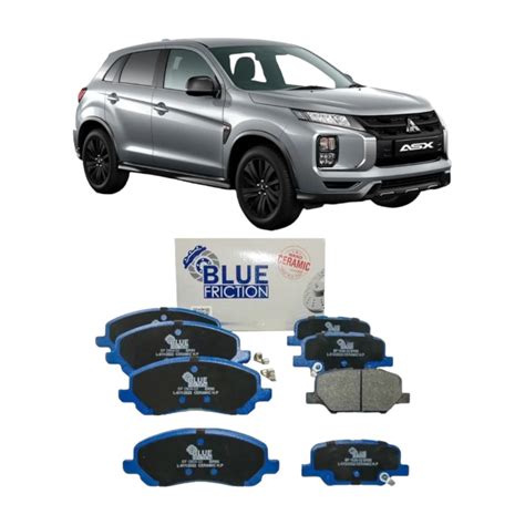 Kit Pastilha De Freio Dianteira e Traseira Cerâmica Mitsubishi Asx