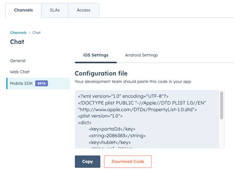 create a mobile chatflow using the mobile chat sdk
