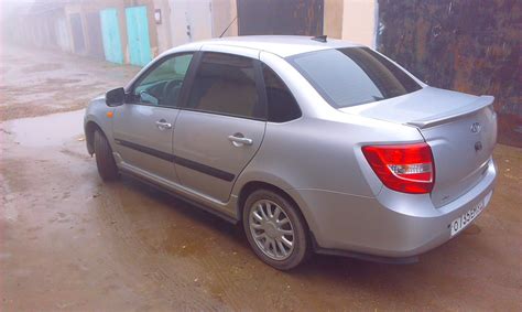 сплиттер Rhino-Lip — Lada Гранта (1G), 1,6 л, 2014 года | аксессуары ...